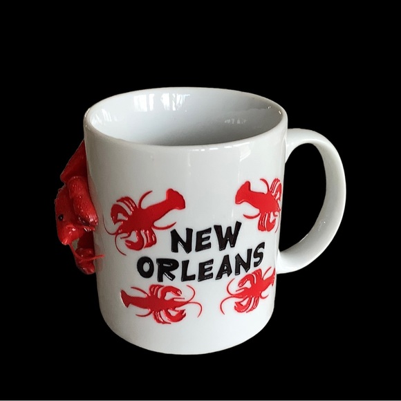 Unbranded | Dining | New Orleans 3d Attached Crawfish Mug 8 Oz | Poshmark